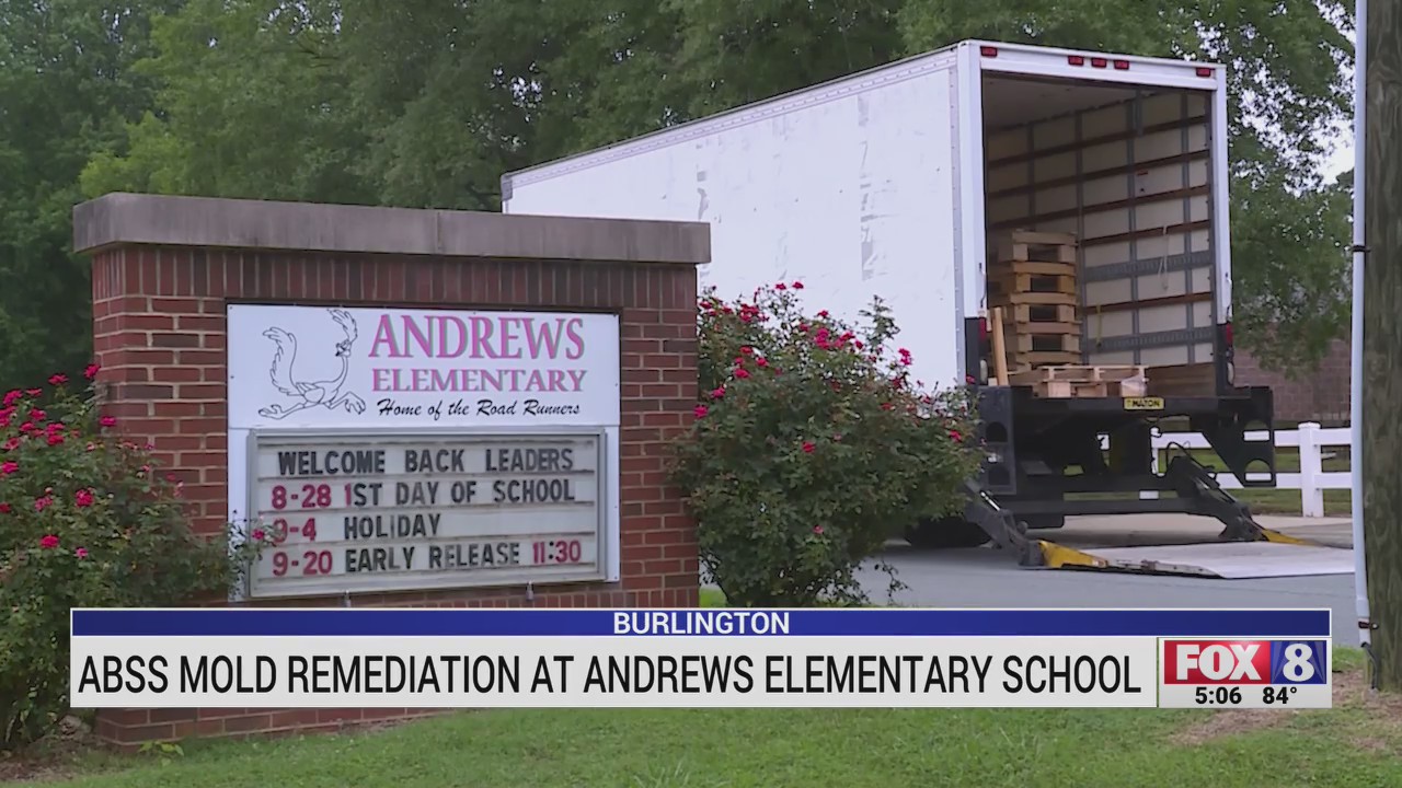 Alamance-Burlington School System fights mold problem at Andrews ...