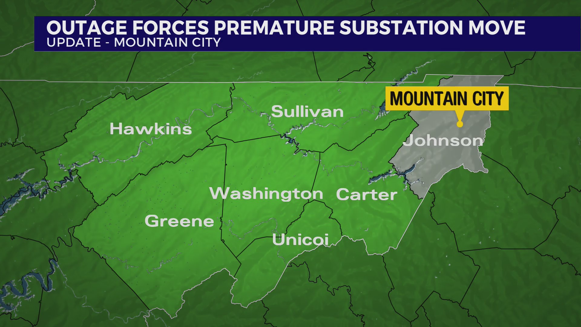 Old substation failure caused widespread outage in Mountain City ...