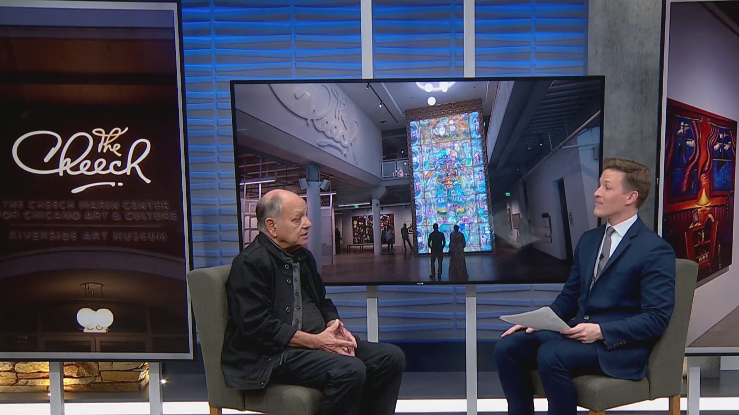 Comedian Cheech Marin discusses collecting Chicano art, opening a ...