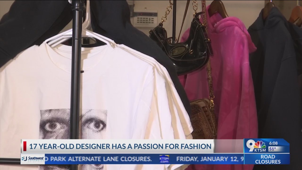 Up-and-coming teen designer has a passion for fashion – KTSM 9 News