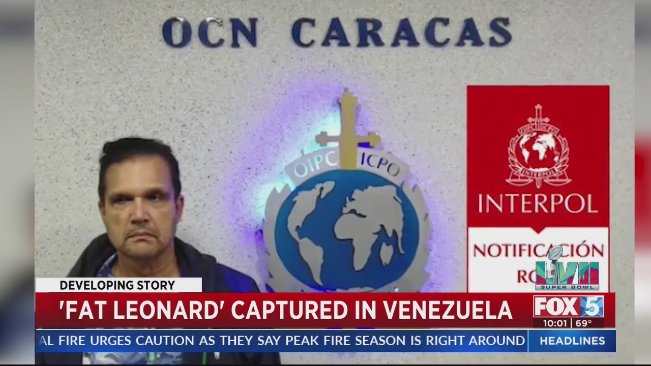 ‘Fat Leonard’ Captured In Venezuela – FOX 5 San Diego & KUSI News