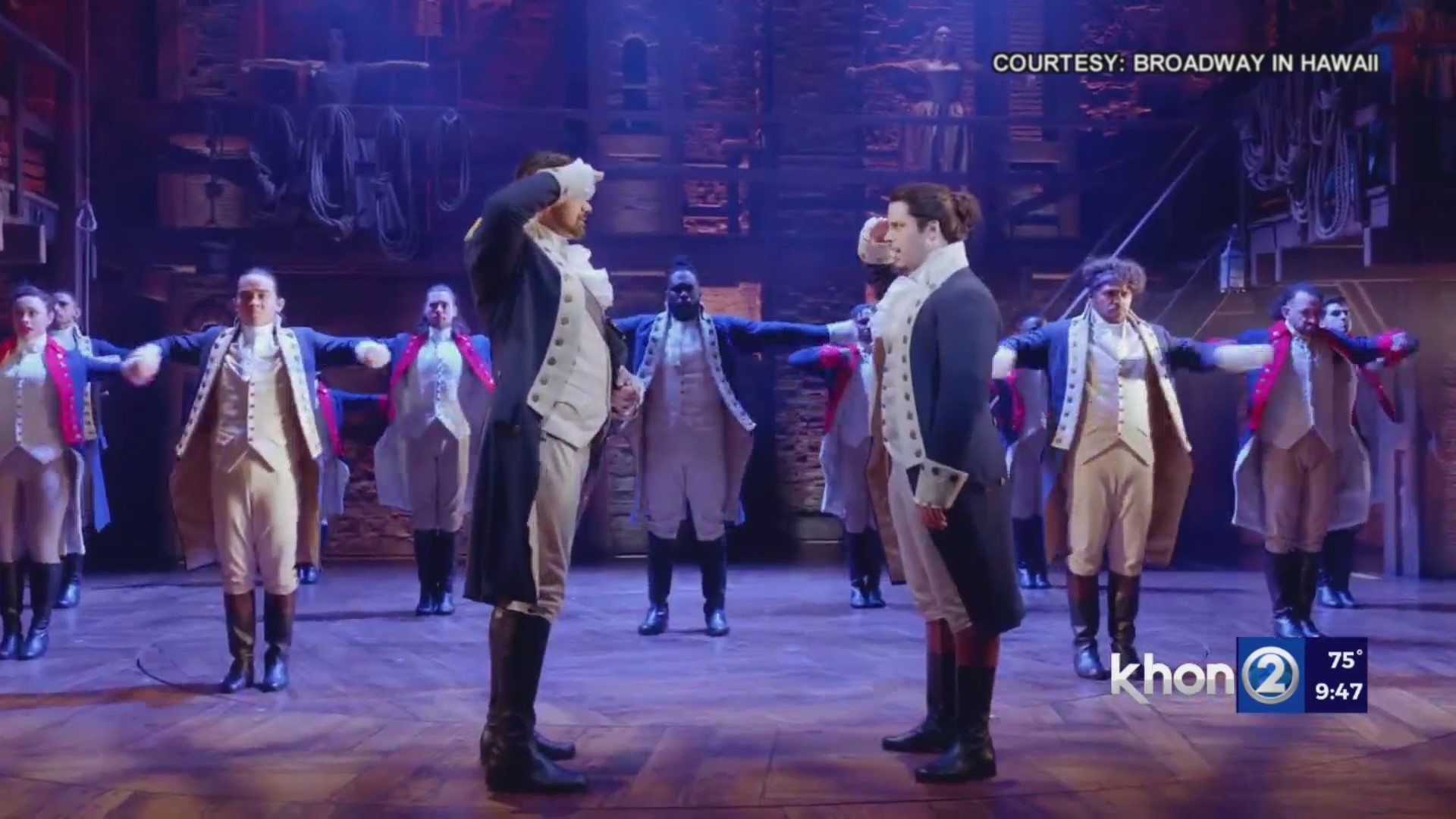 Meet the husband-and-wife performing in Hamilton the musical at ...