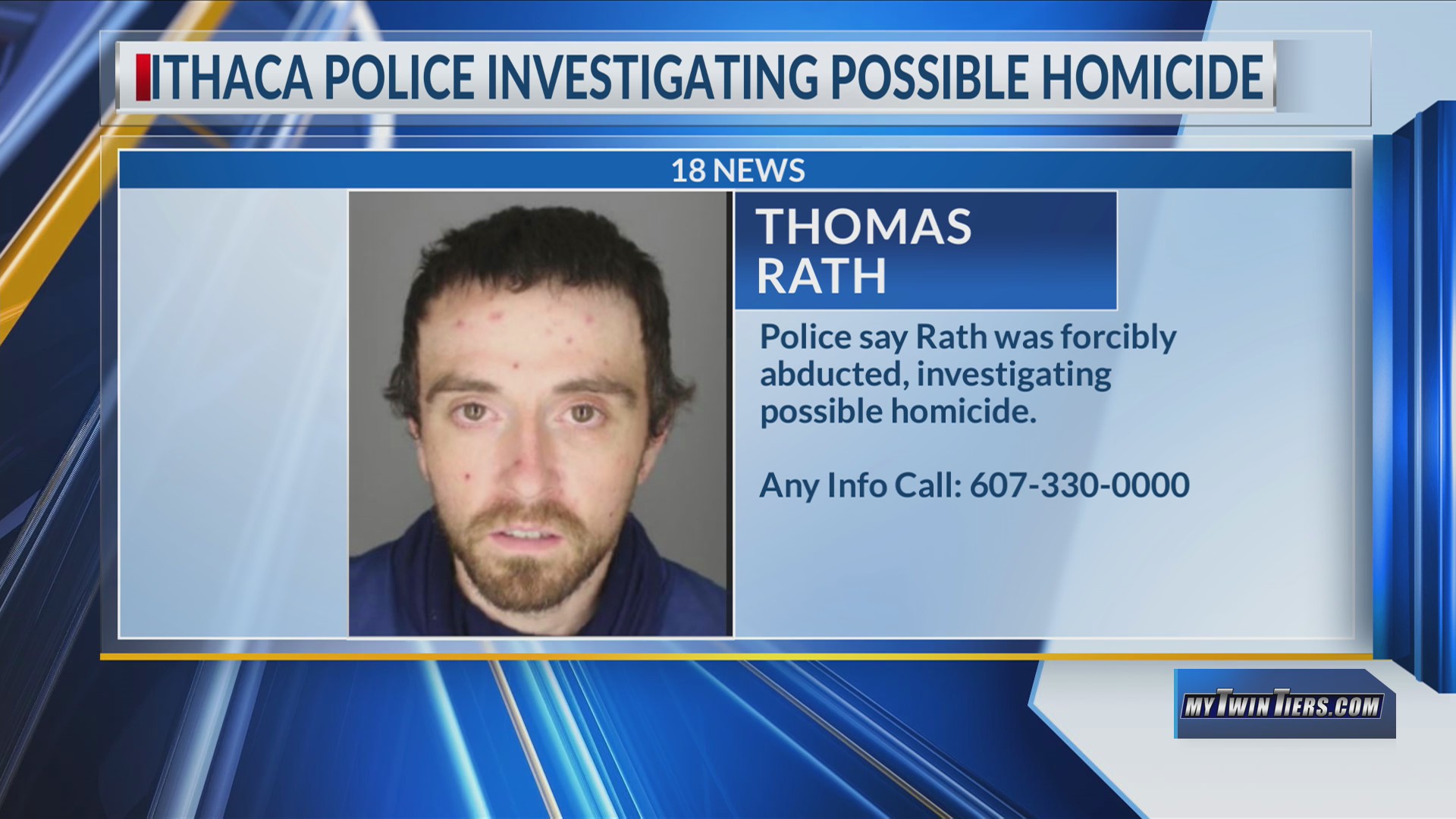 Ithaca Police Release Update On Missing Person Investigation Wetm