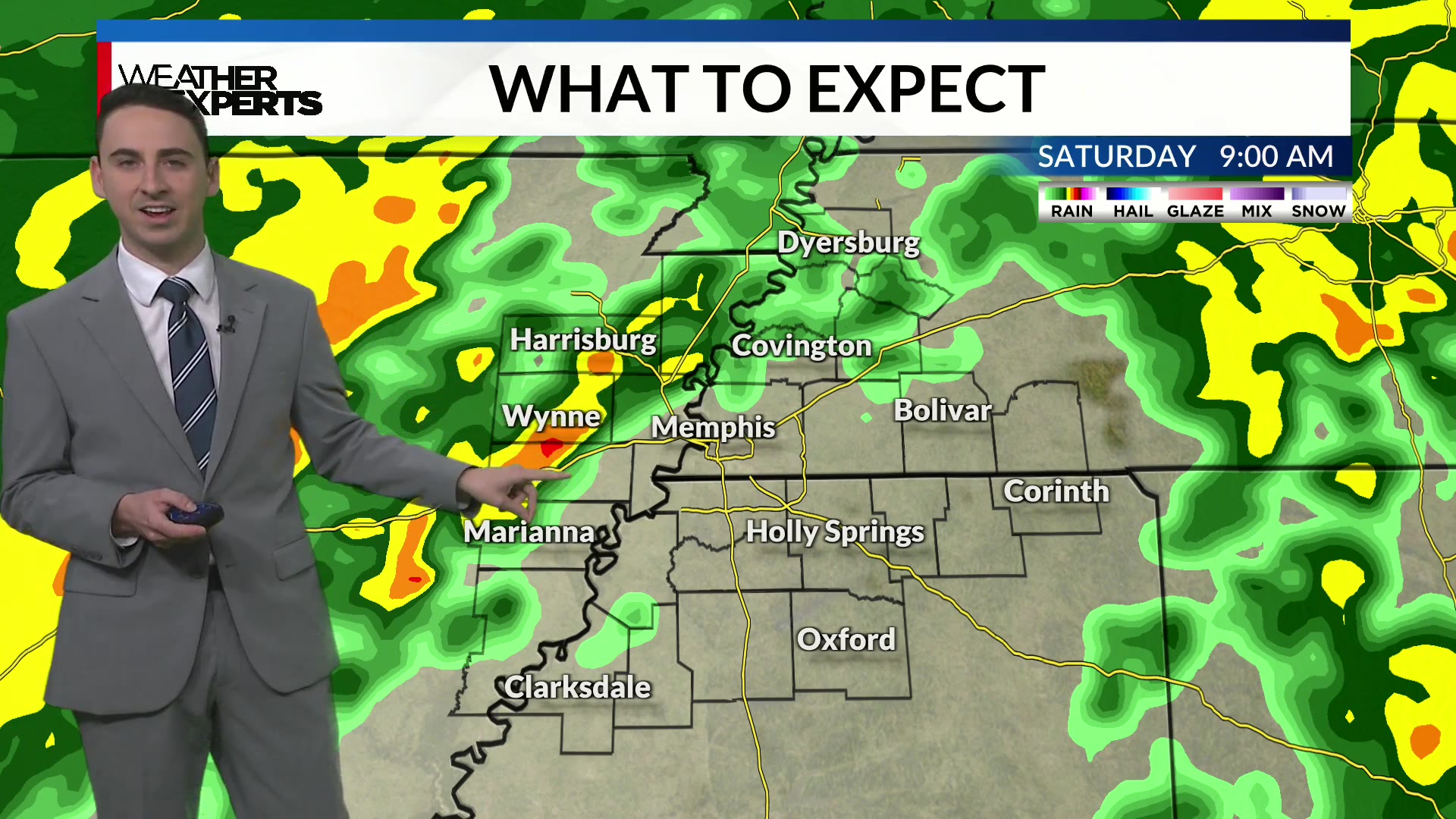WREG Memphis Weather Friday afternoon – WREG.com