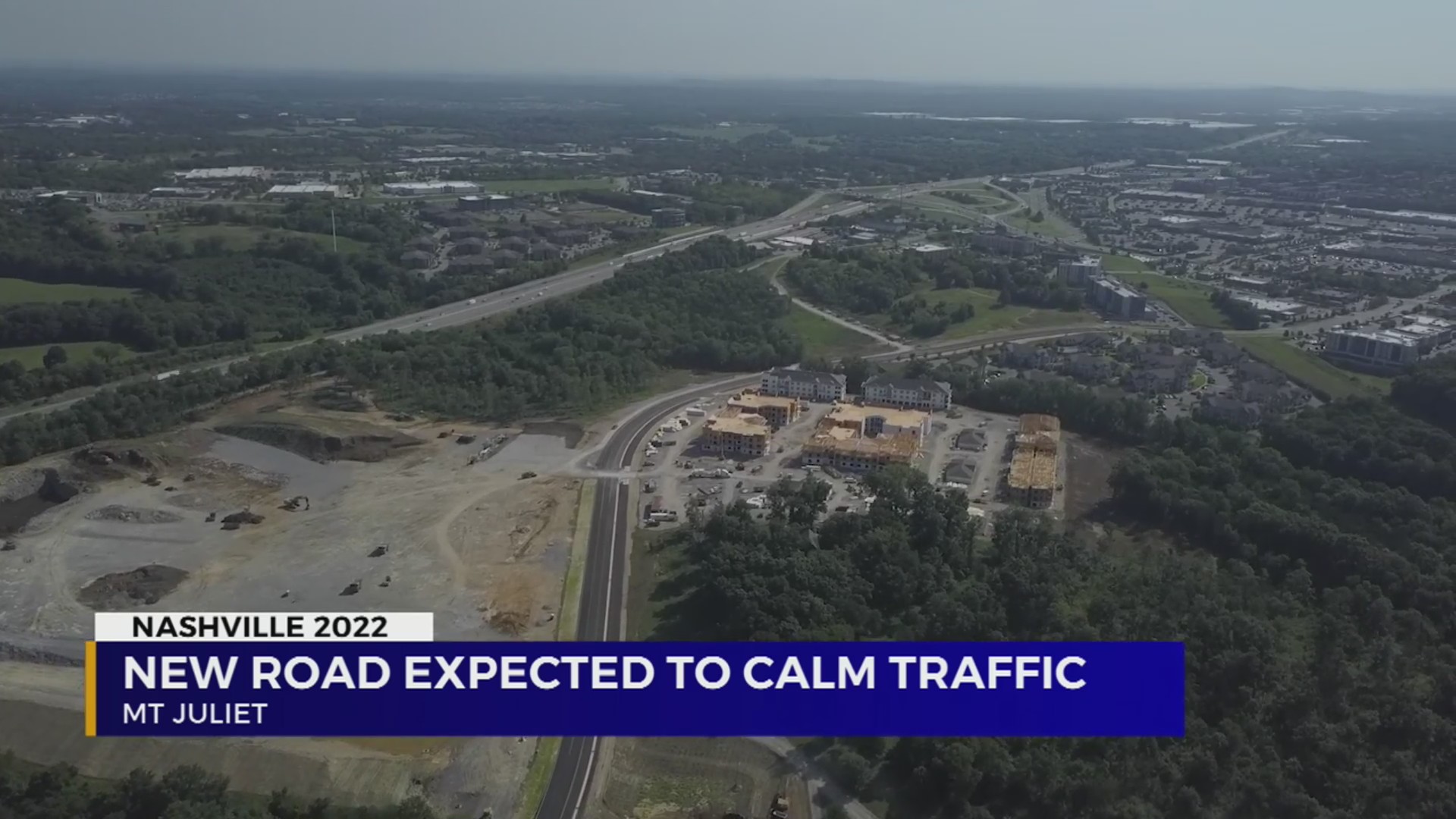 New road expected to calm traffic in Mt. Juliet, TN – WKRN News 2