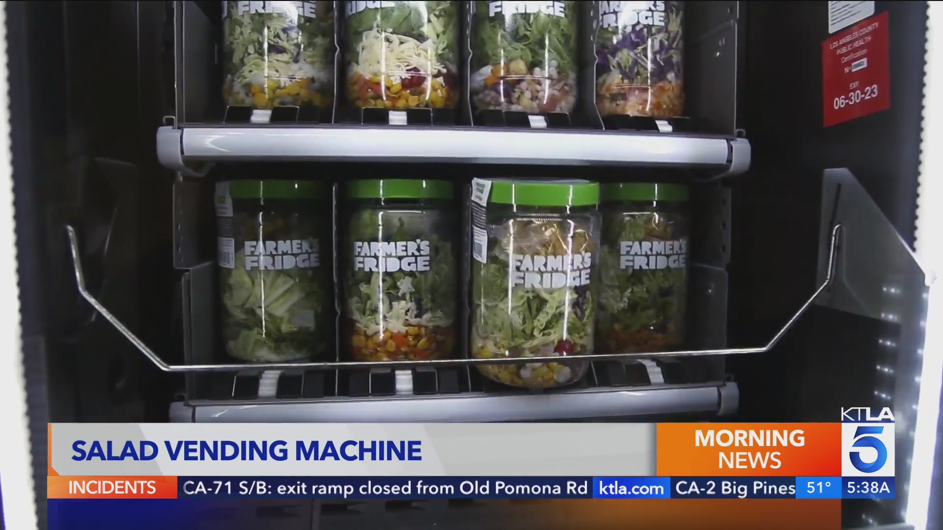 Salad from a vending machine? It’s actually good. – KTLA