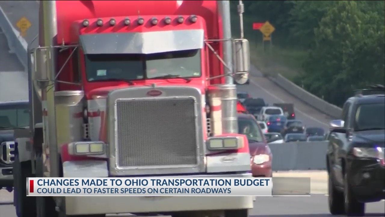 Ohio could raise speed limit from 55 to 60 mph on some roads – NBC4 WCMH-TV