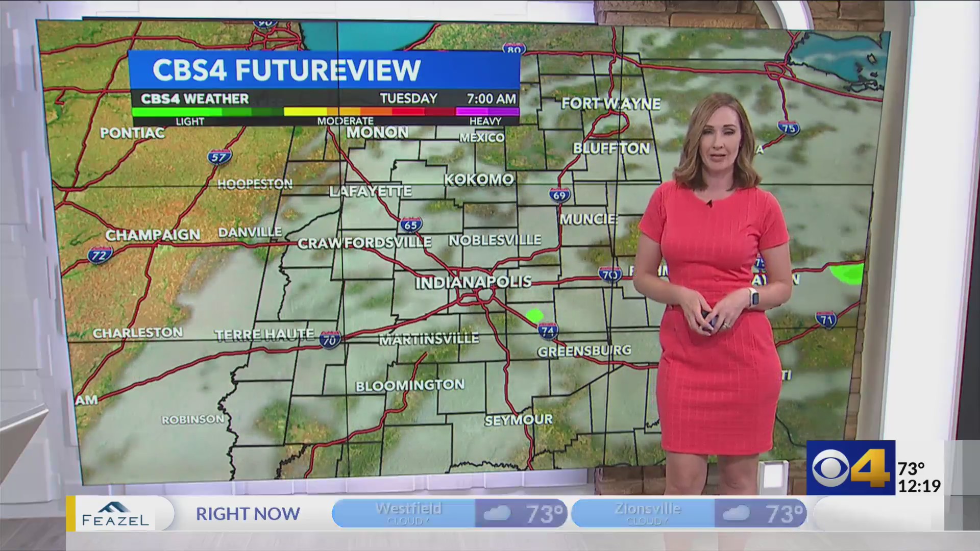 Krista forecasts a few showers for parts of the state – WTTV CBS4Indy