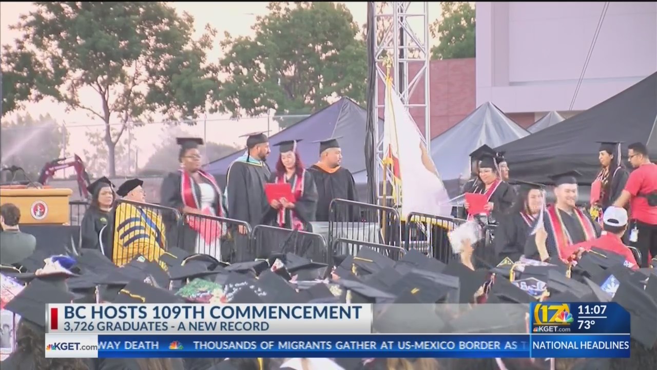 Largest class of Bakersfield College graduates celebrates commencement ...