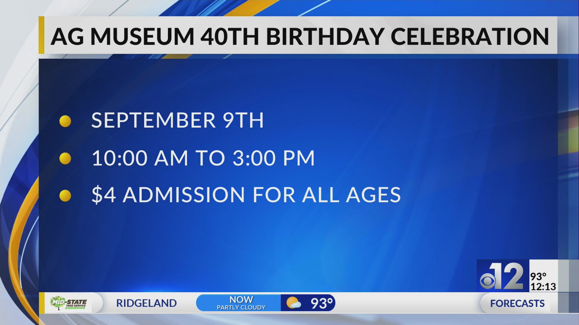 Mississippi Ag Museum celebrates 40th birthday – WJTV