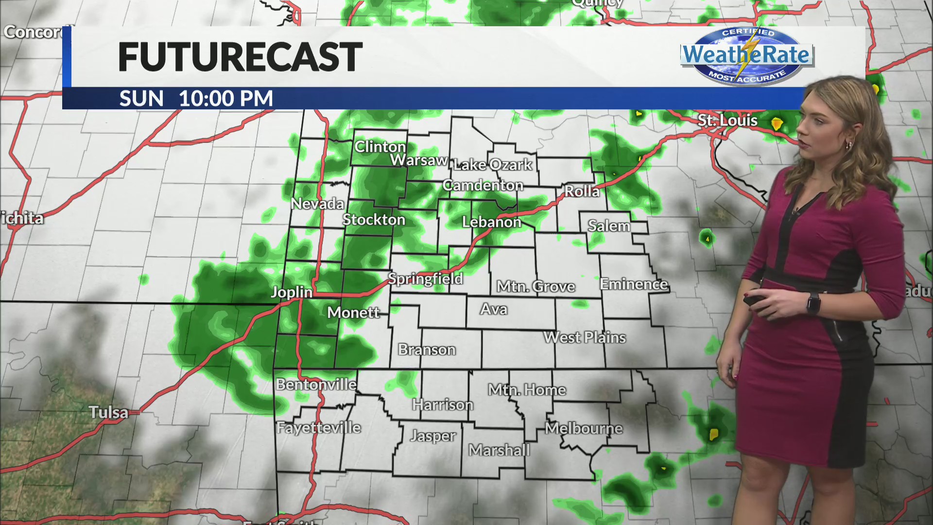 Savannah’s Overnight Forecast – KOLR – OzarksFirst.com
