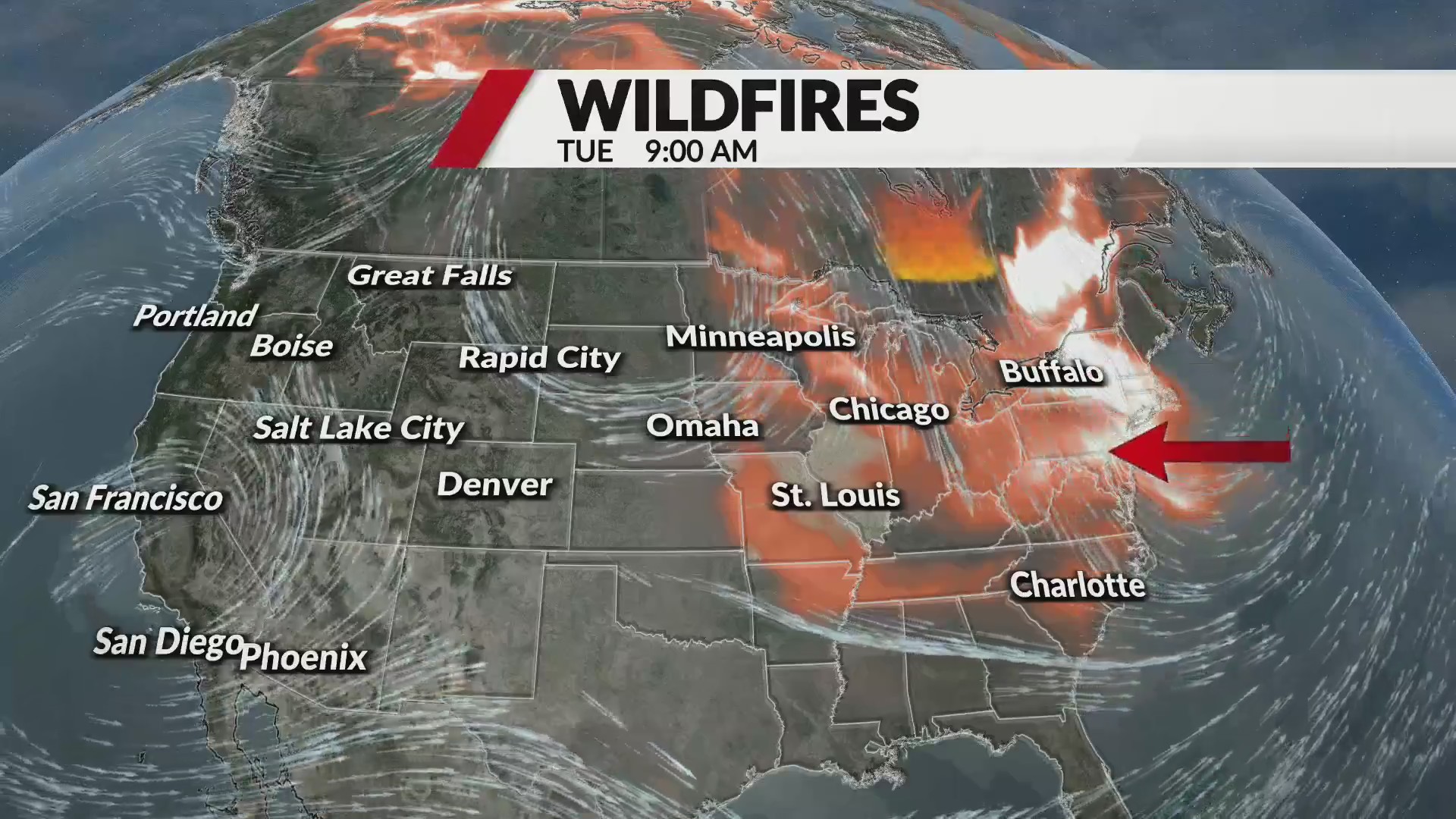 Canadian wildfire smoke drifts as far west as Kansas City – FOX 2