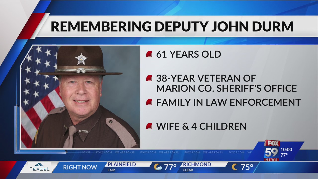 Deputy John Durm after inmate attack, escape attempt – Fox 59