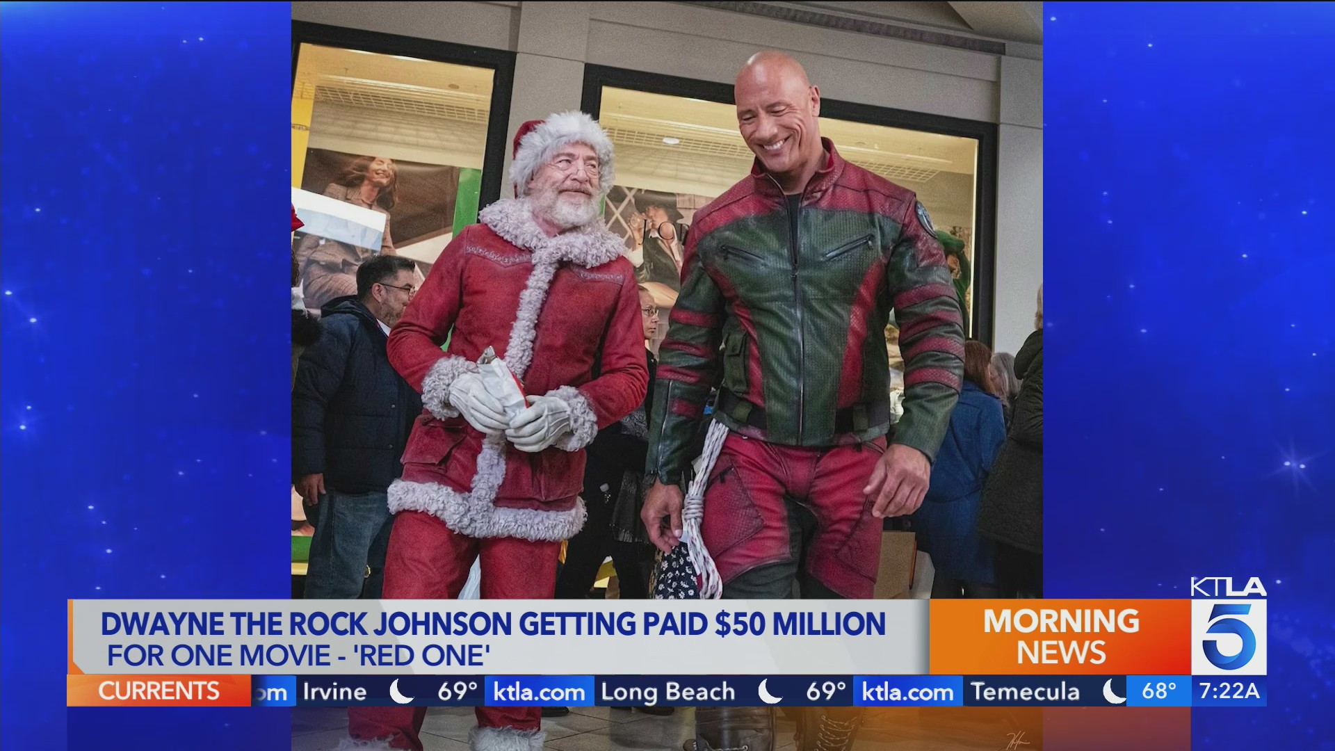 Dwayne ‘The Rock’ Johnson’s record-breaking payday for ‘Red One ...