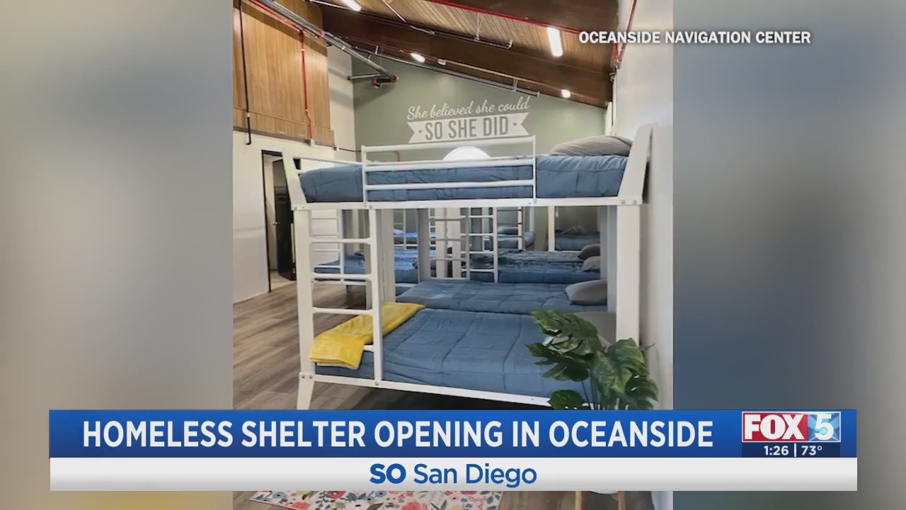 Homeless Shelter To Open In Heart Of Oceanside – FOX 5 San Diego & KUSI ...