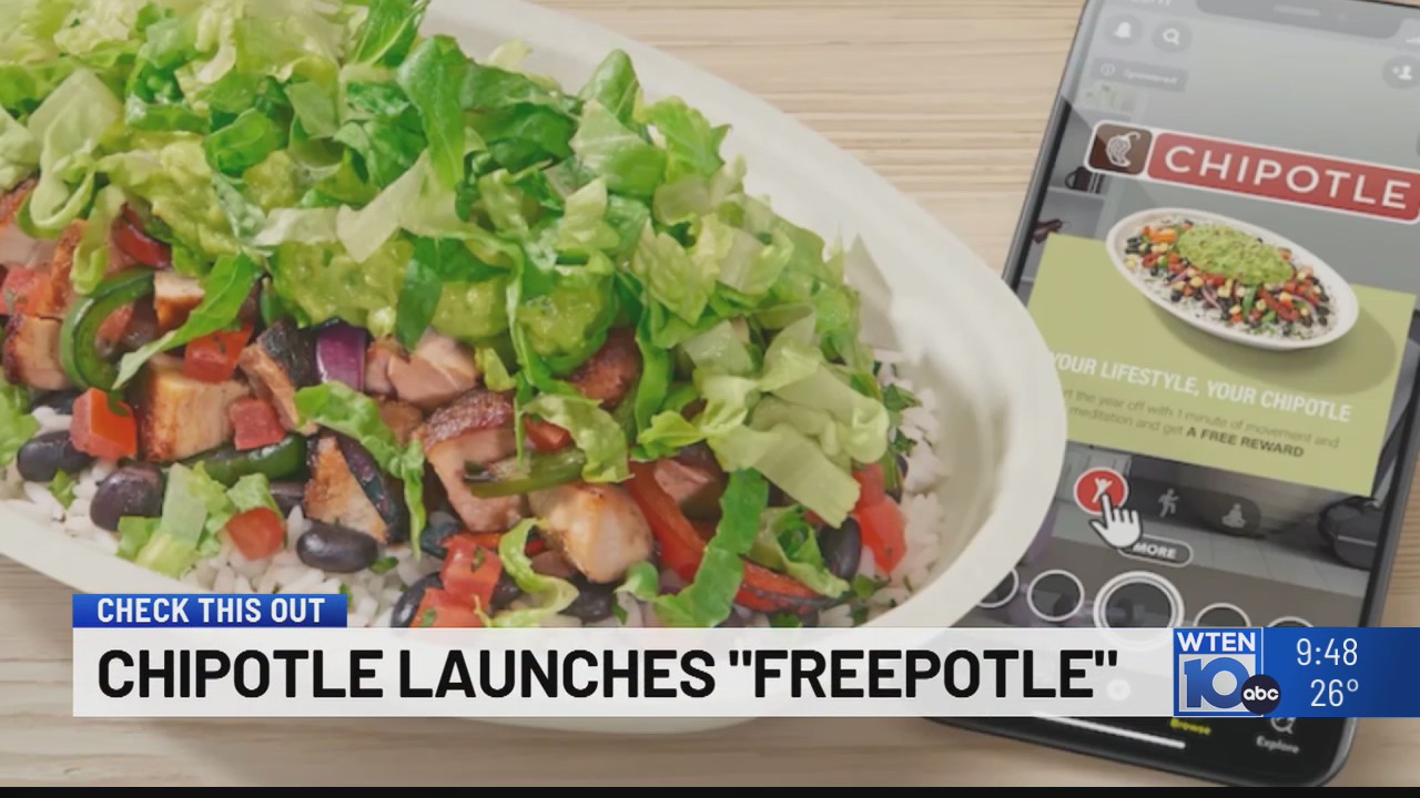 Chipotle Launches “Freepotle” – NEWS10 ABC