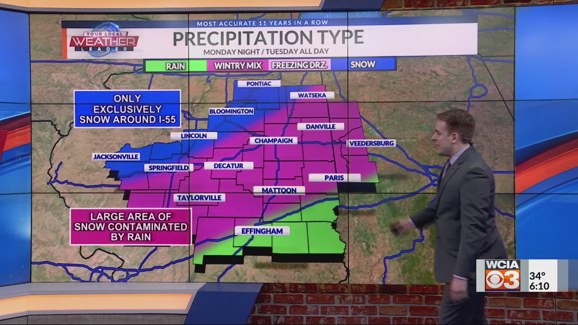 Weather Now: Tuesday system still brings impacts, but maybe not as much ...