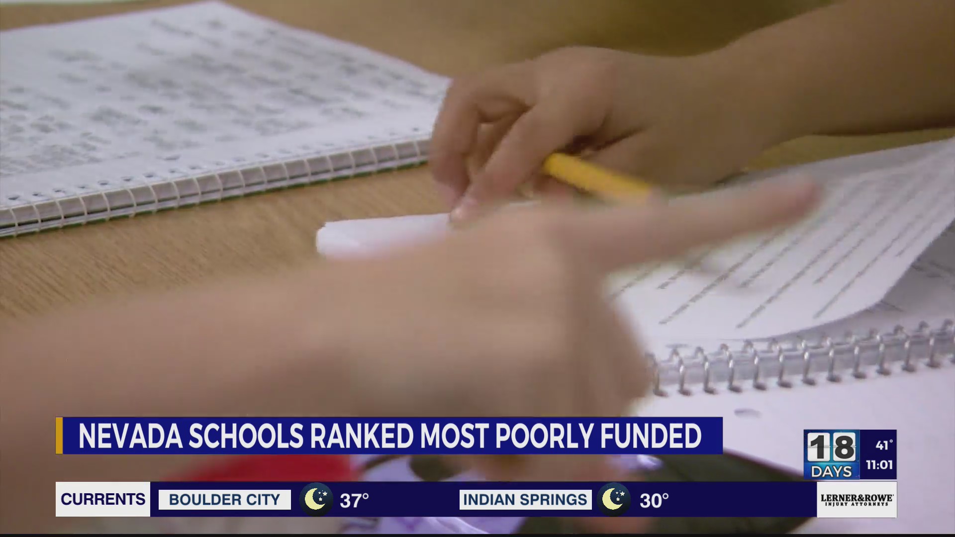 Nevada public schools are most poorly funded in U.S., study finds – KLAS