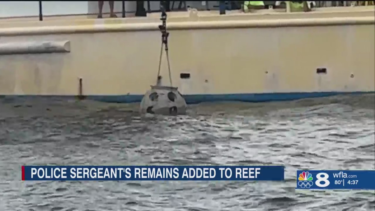 Law enforcement escort family to sea as they memorialize Bradenton ...