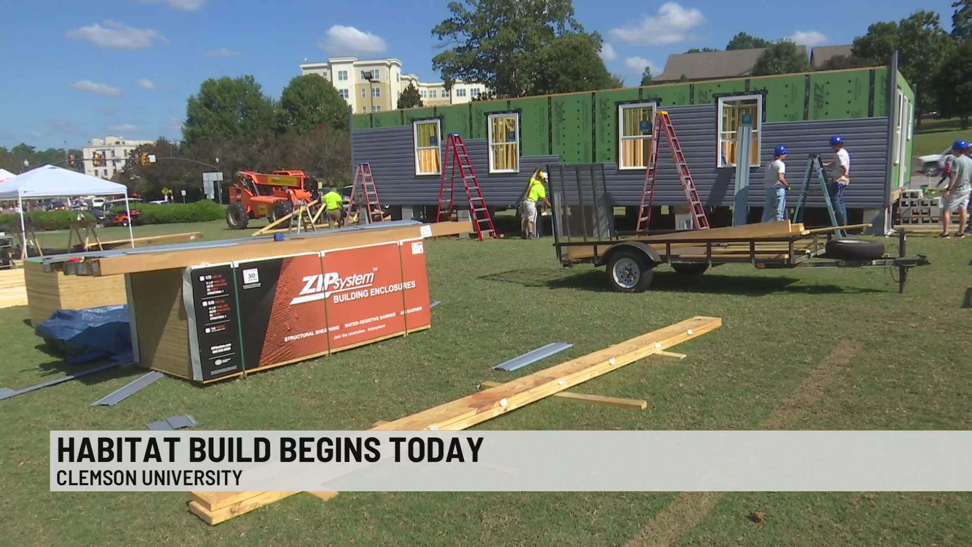 Clemson University Habitat for Humanity 30th build underway – WSPA 7NEWS