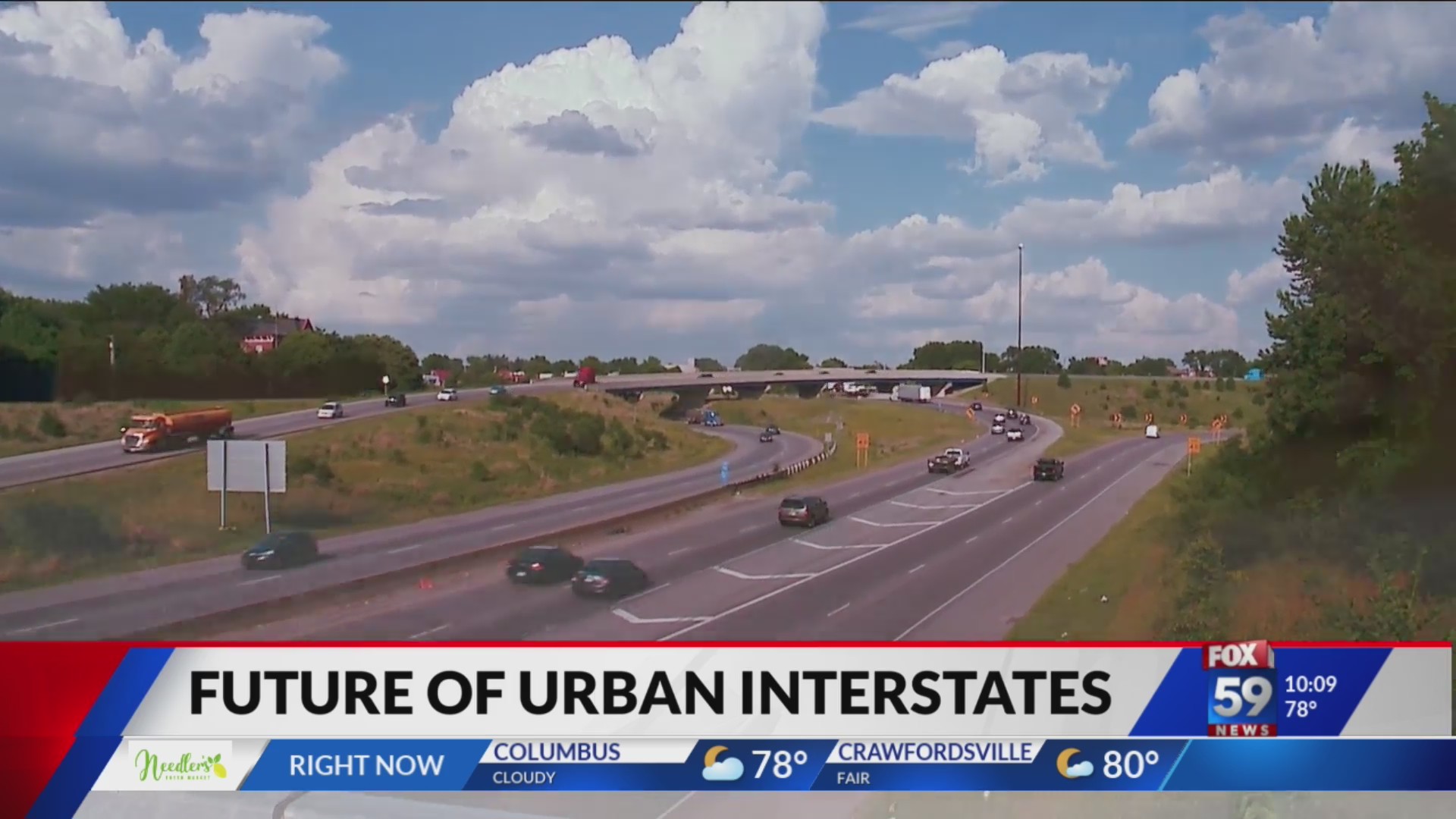 INDOT launches new study focusing on improving urban interstates – Fox 59