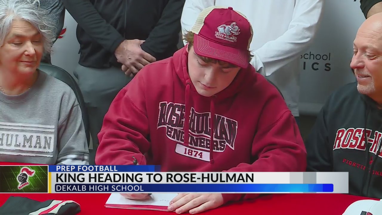 DeKalb linebacker Blayde King signs to play football at Rose-Hulman ...