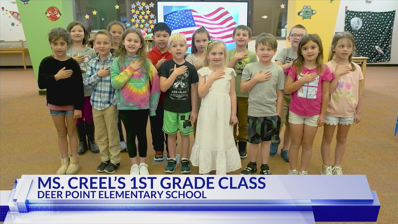 The Daily Pledge: Ms. Creel’s 1st Grade Class – mypanhandle.com