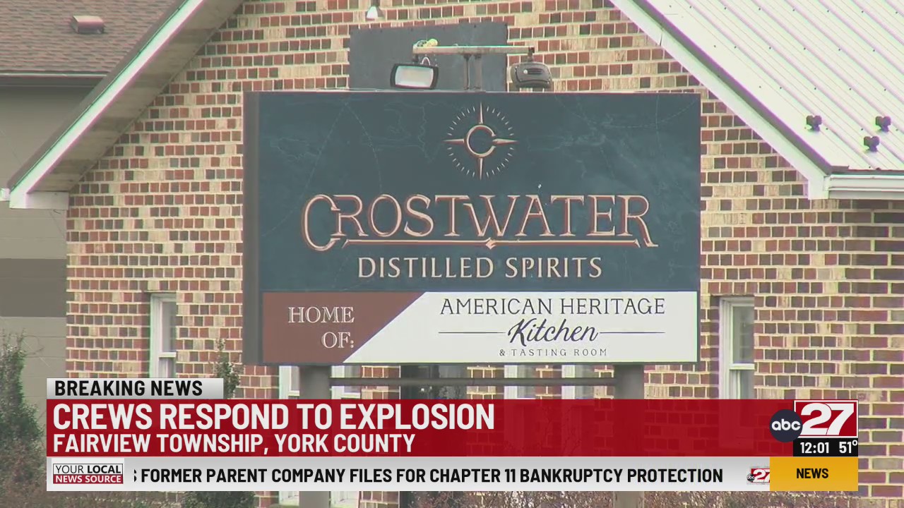 York County distillery explosion injures three – ABC27