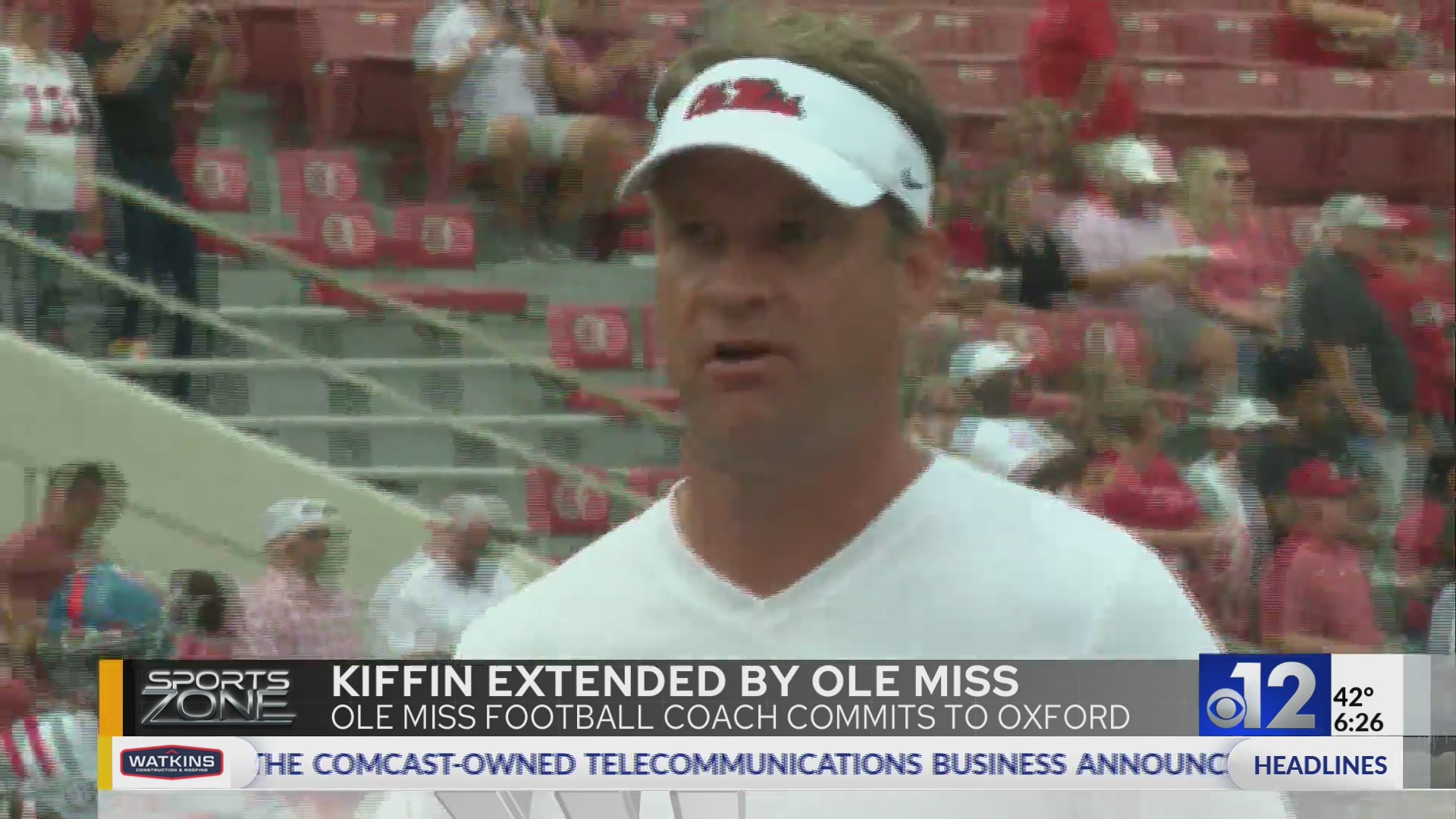 Ole Miss, Lane Kiffin agree to contract extension – WJTV