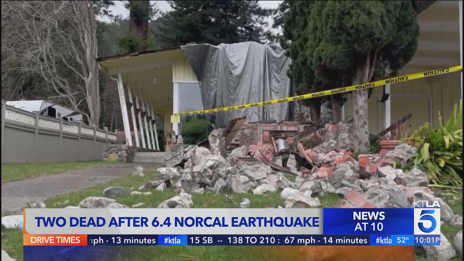 2 dead, 11 injured after 6.4 magnitude earthquake hits Northern ...