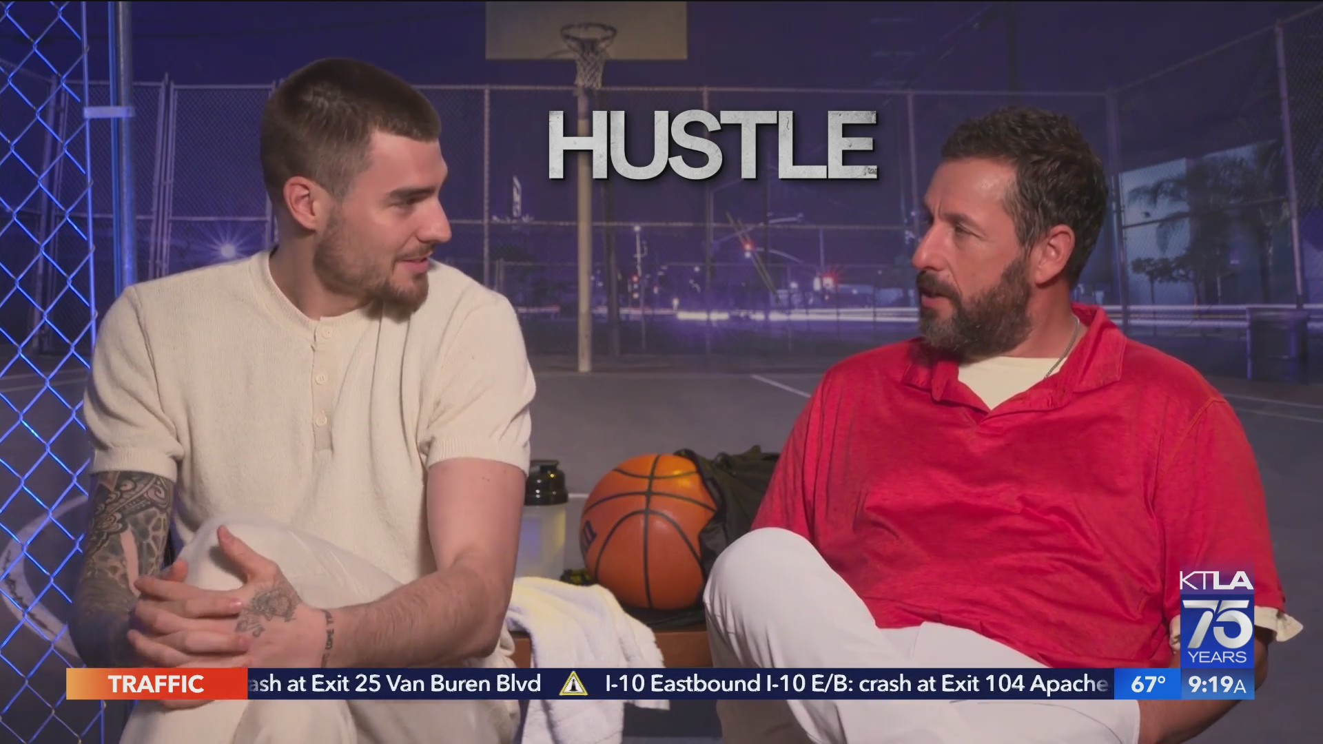 Olivia De Bortoli sits down with Adam Sandler and rising star, Juancho ...