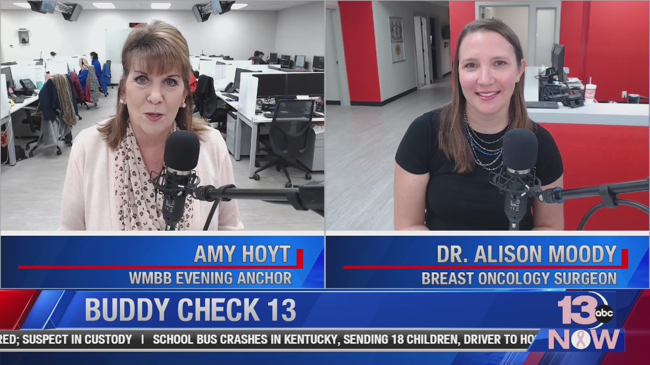 Buddy Check 13 with Amy Hoyt and Dr. Alison Moody – mypanhandle.com Buddy Check 13 with Amy Hoyt and Dr. Alison Moody – mypanhandle.com