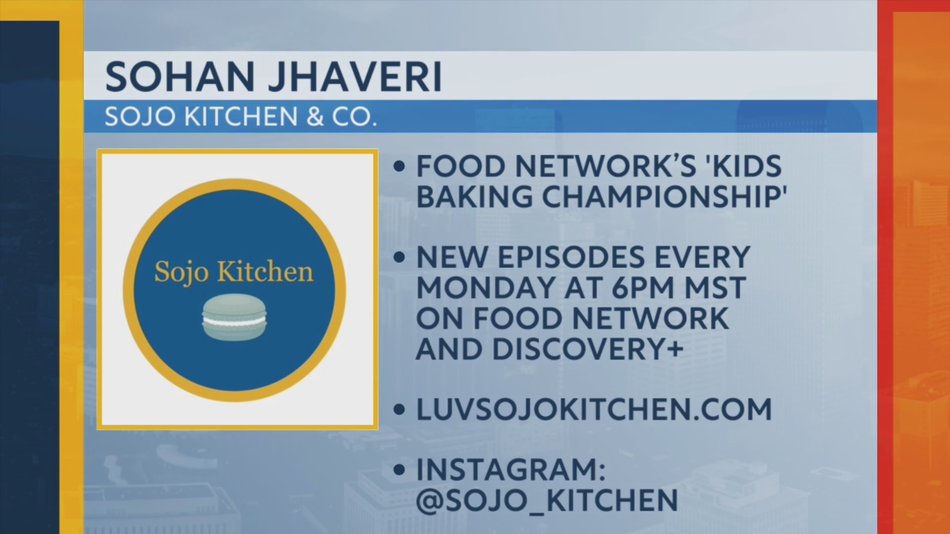 Sohan Jhaveri: SoJo Kitchen – FOX31 Denver