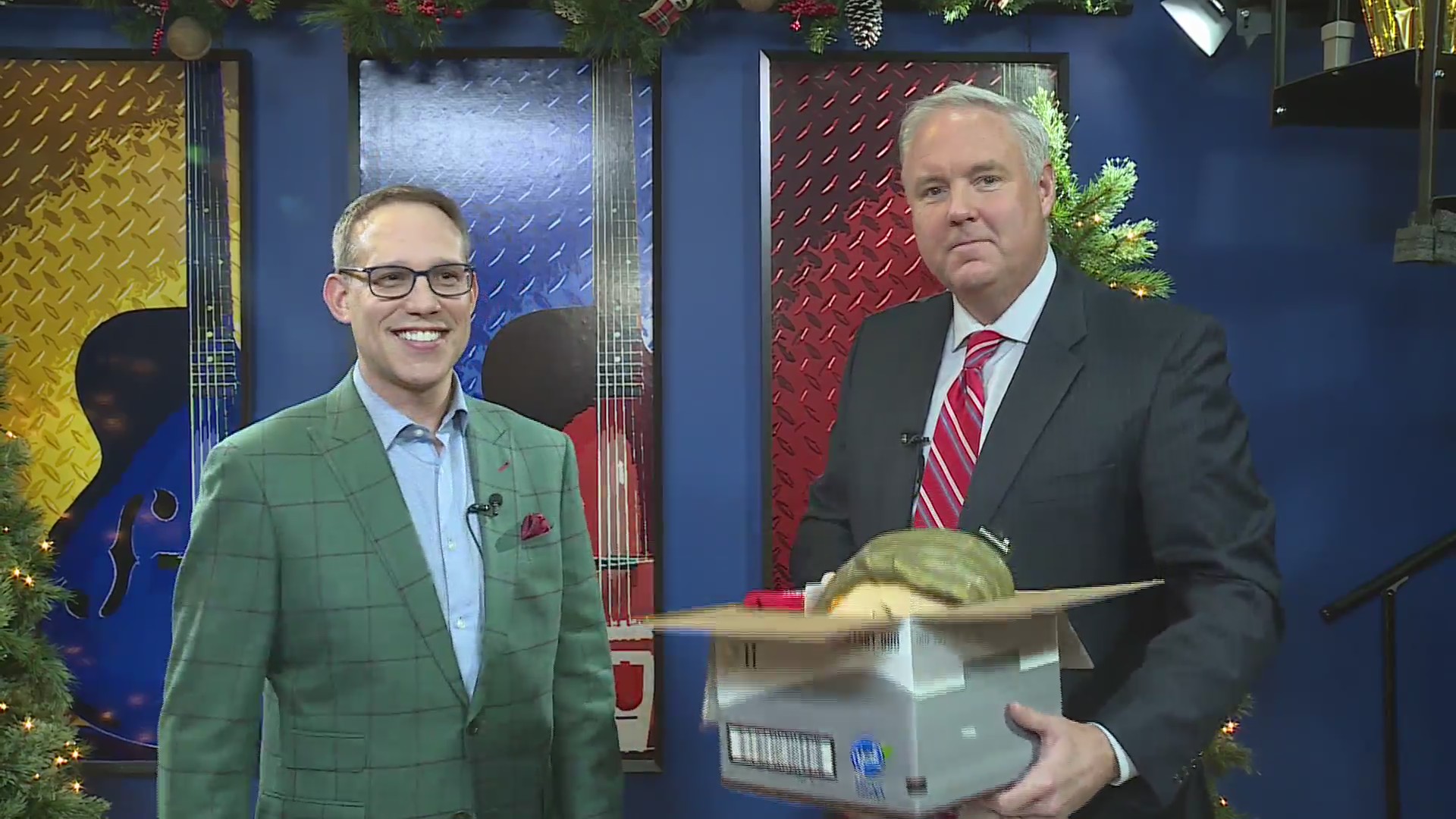 Andy Strickland gives Martin his annual Christmas surprise box – FOX 2