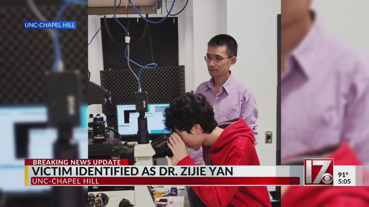 UNC plans memorial for Dr. Zijie Yan, victim of fatal shooting on ...