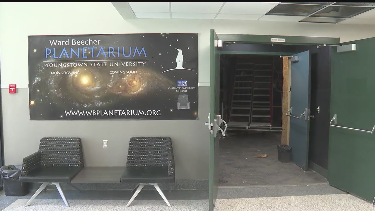 Where work stands to repair YSU’s fire-damaged planetarium – WKBN.com