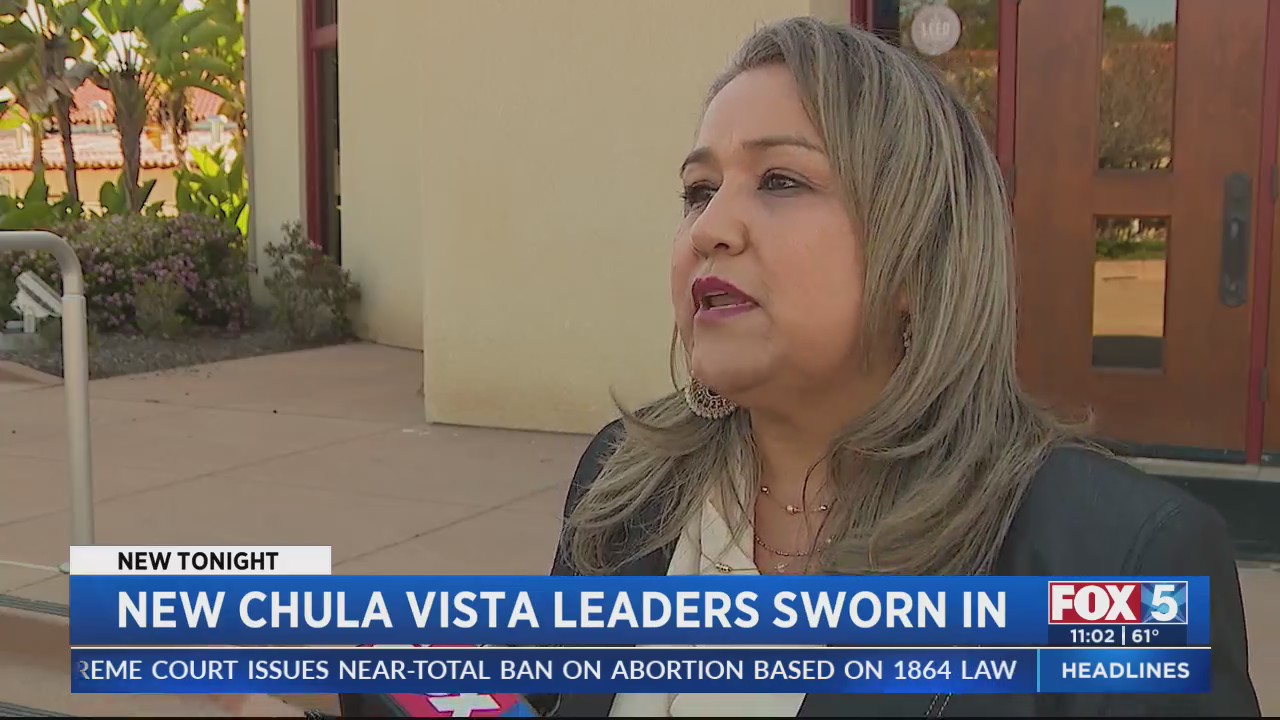 New Chula Vista leaders sworn in – FOX 5 San Diego & KUSI News