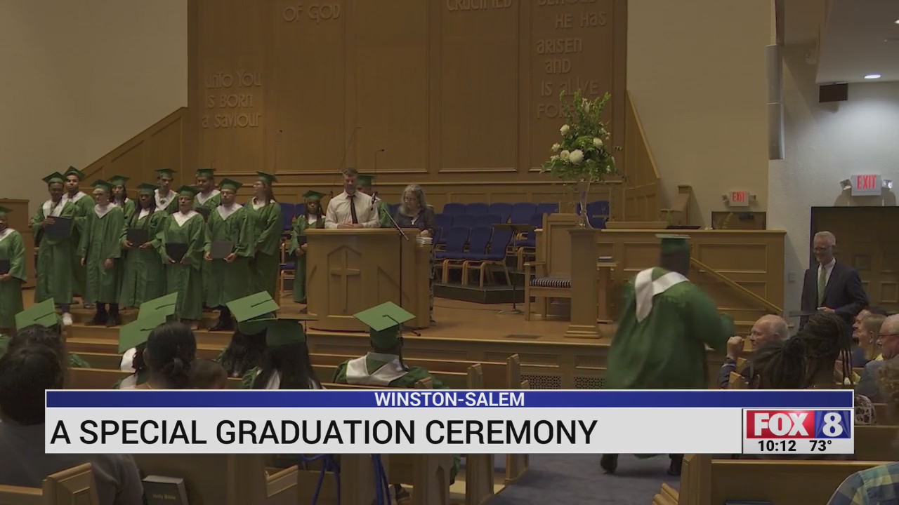 Special graduation ceremony held in Winston-Salem – FOX8 WGHP