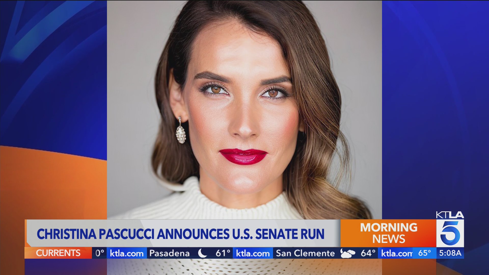 Former KTLA reporter Christina Pascucci running for U.S. Senate seat – KTLA