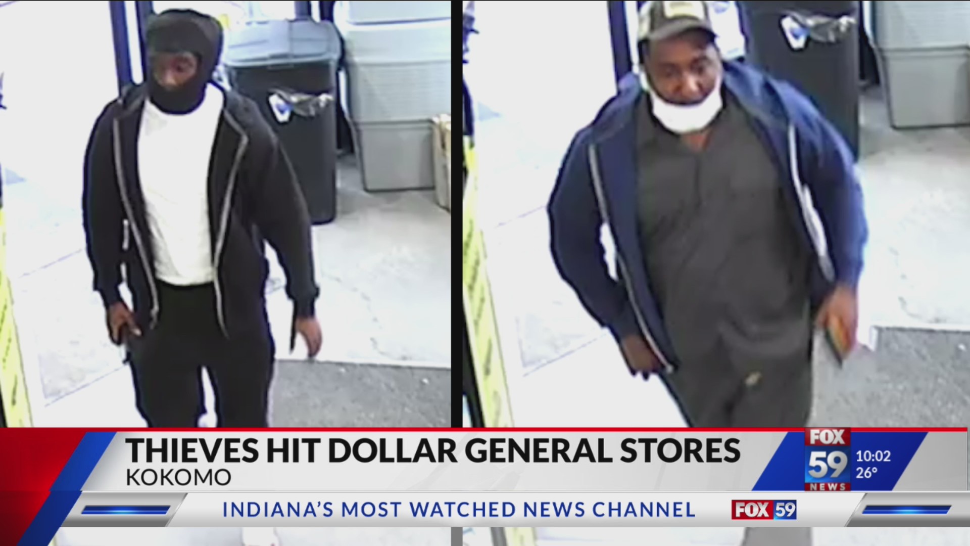 Thieves hit Dollar General stores – Fox 59