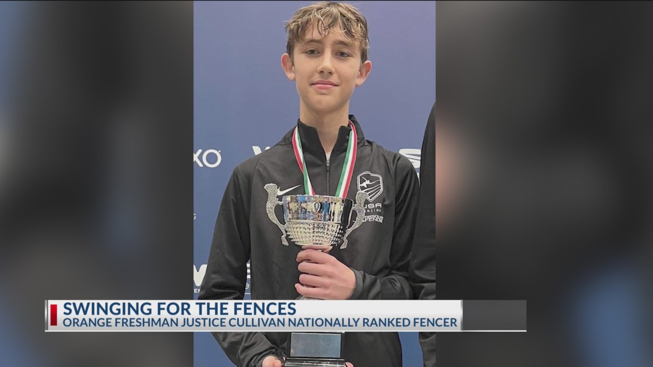 Olentangy Orange fencing phenom Justice Cullivan prepares for Junior ...