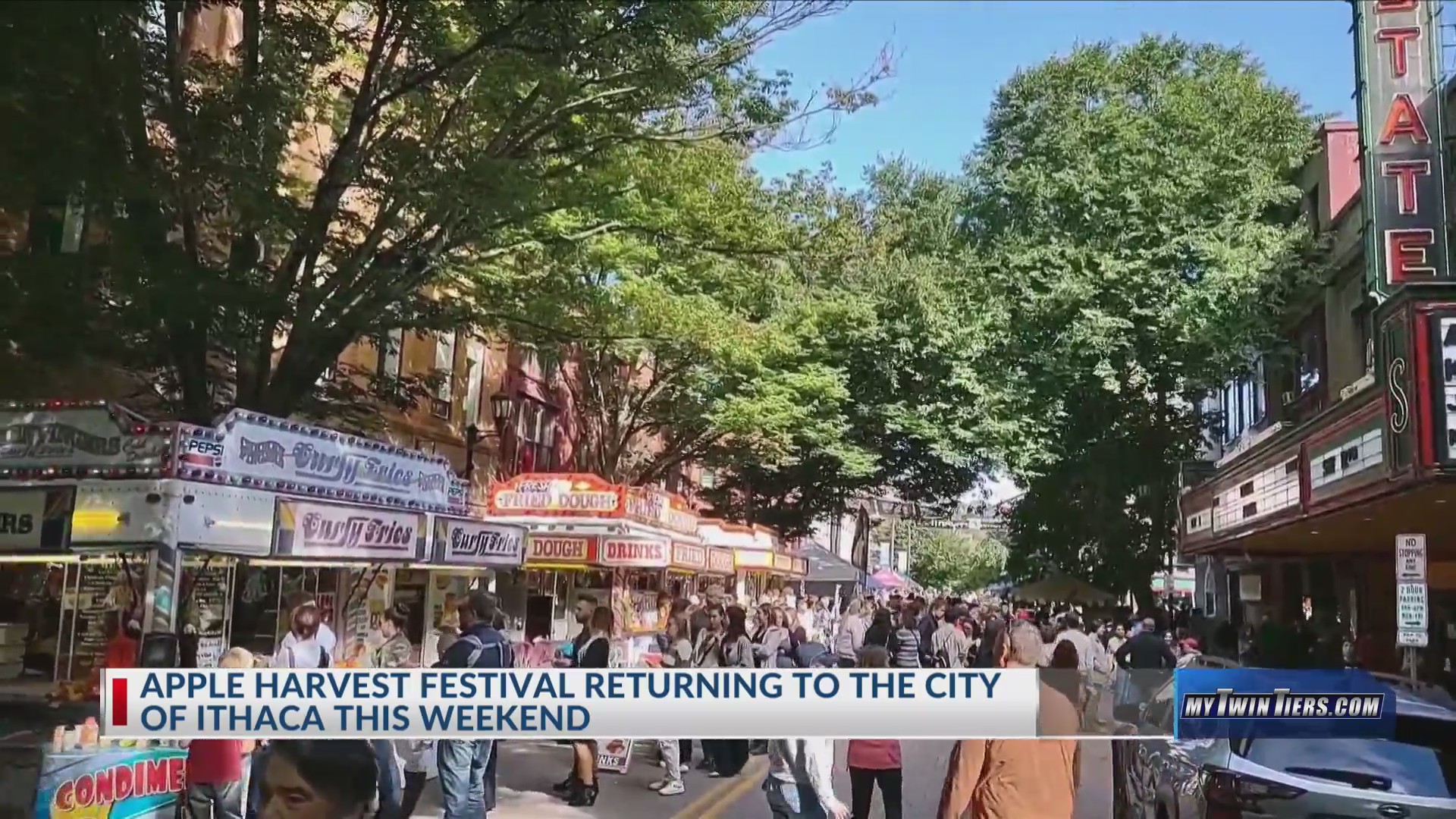 Ithaca’s Apple Harvest Festival returns this weekend – WETM – MyTwinTiers.com