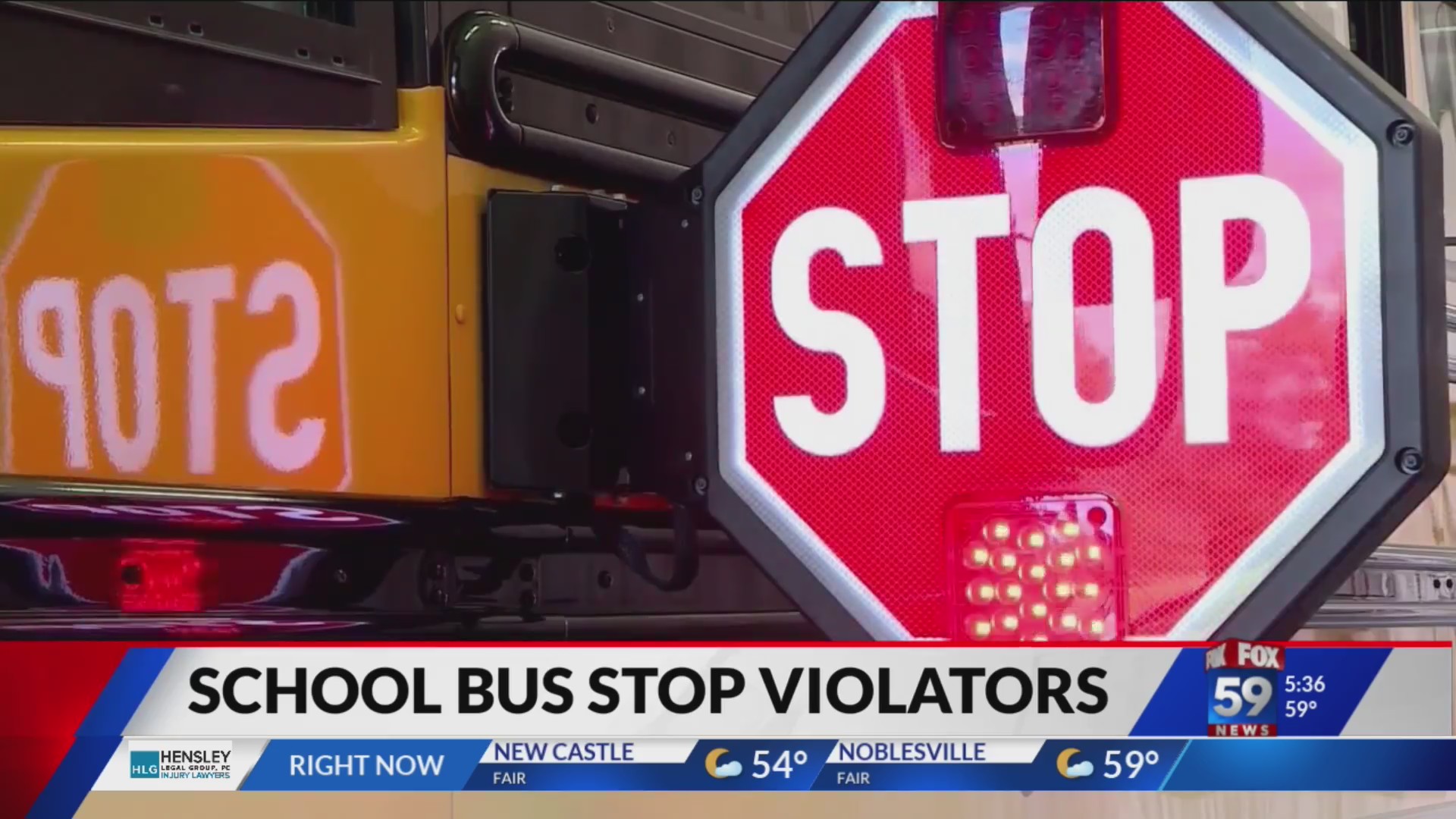 Data shows Central Indiana drivers ignoring school bus stop arms – Fox 59