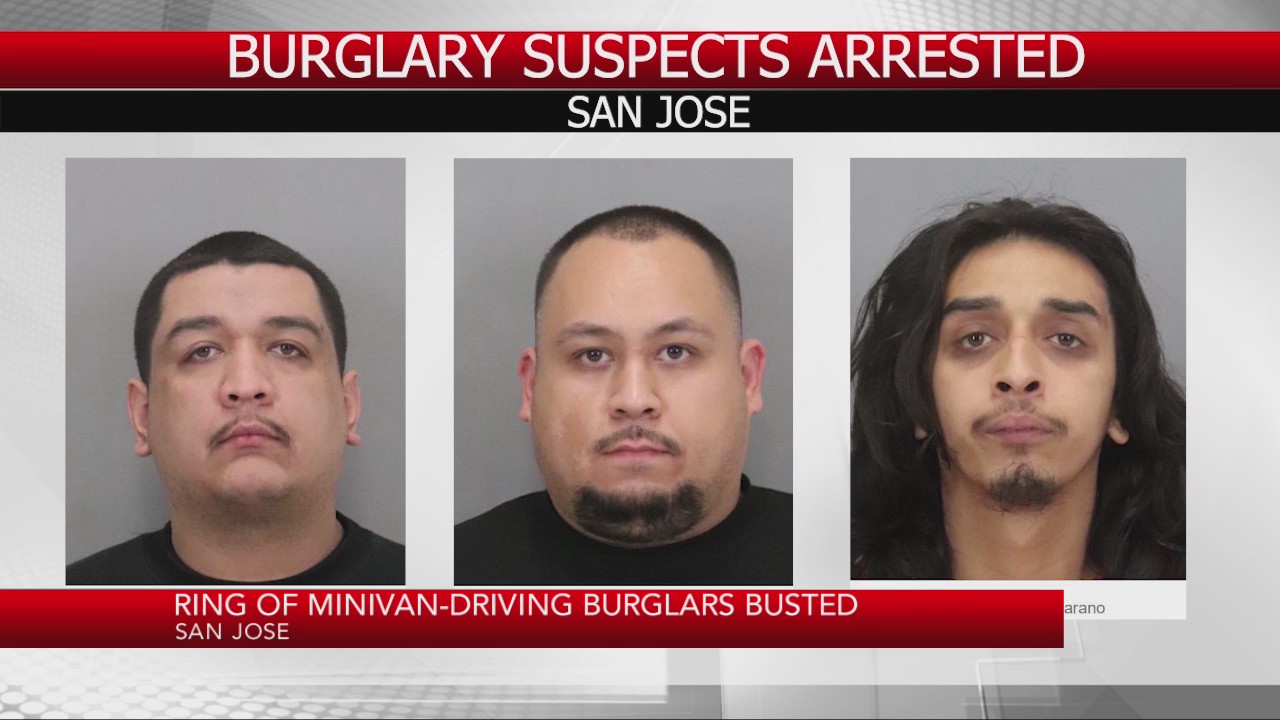 Ring of minivan-driving burglars busted – KRON4