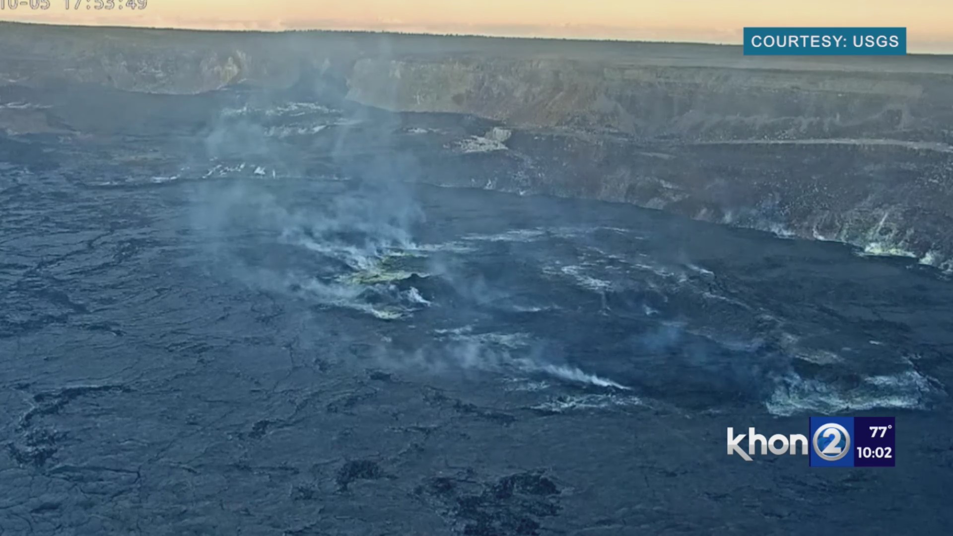 Elevated activity, over 140 earthquakes at Kilauea volcano – KHON2