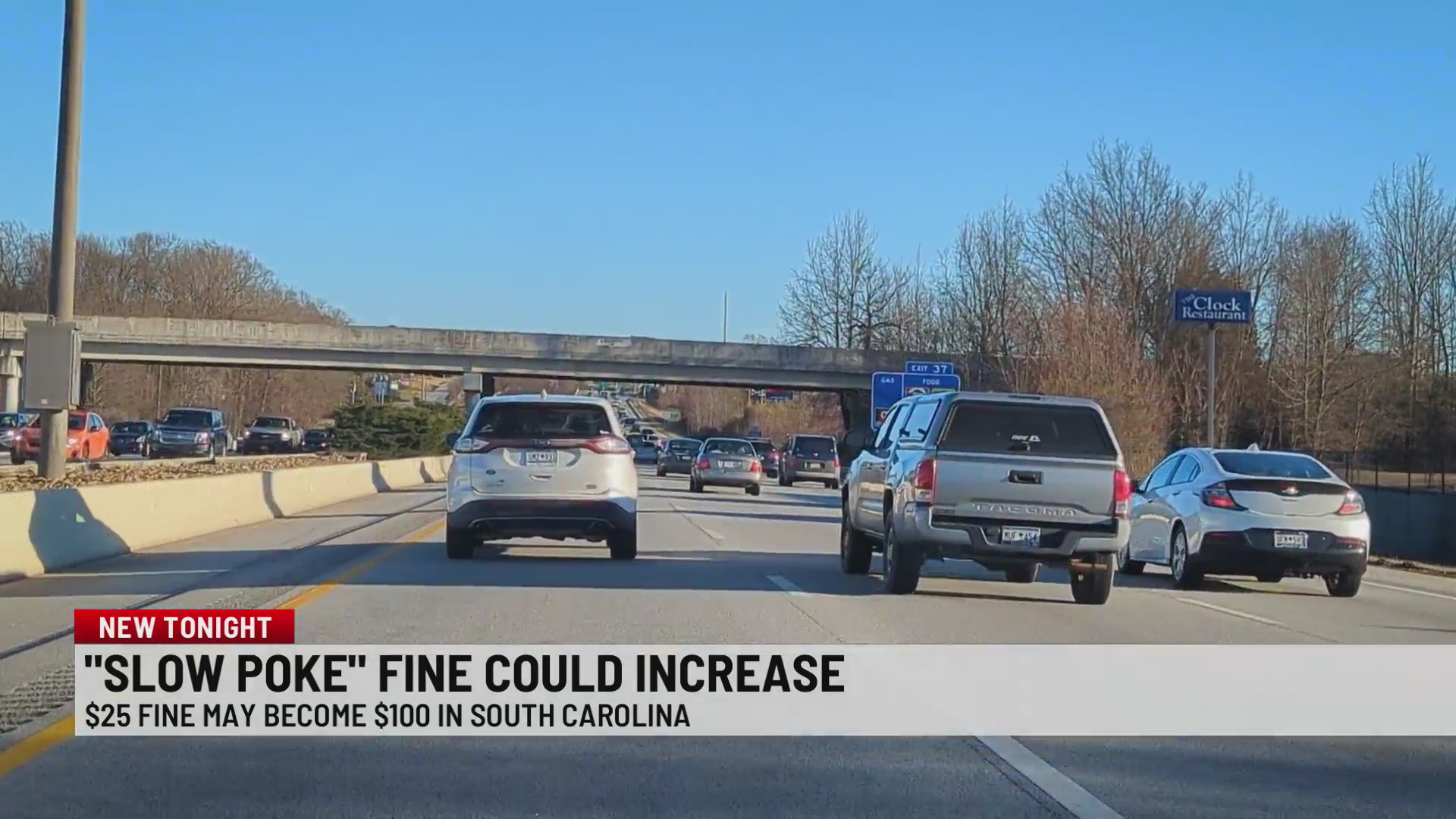 South Carolina lawmakers considering higher fines for “slow poke ...