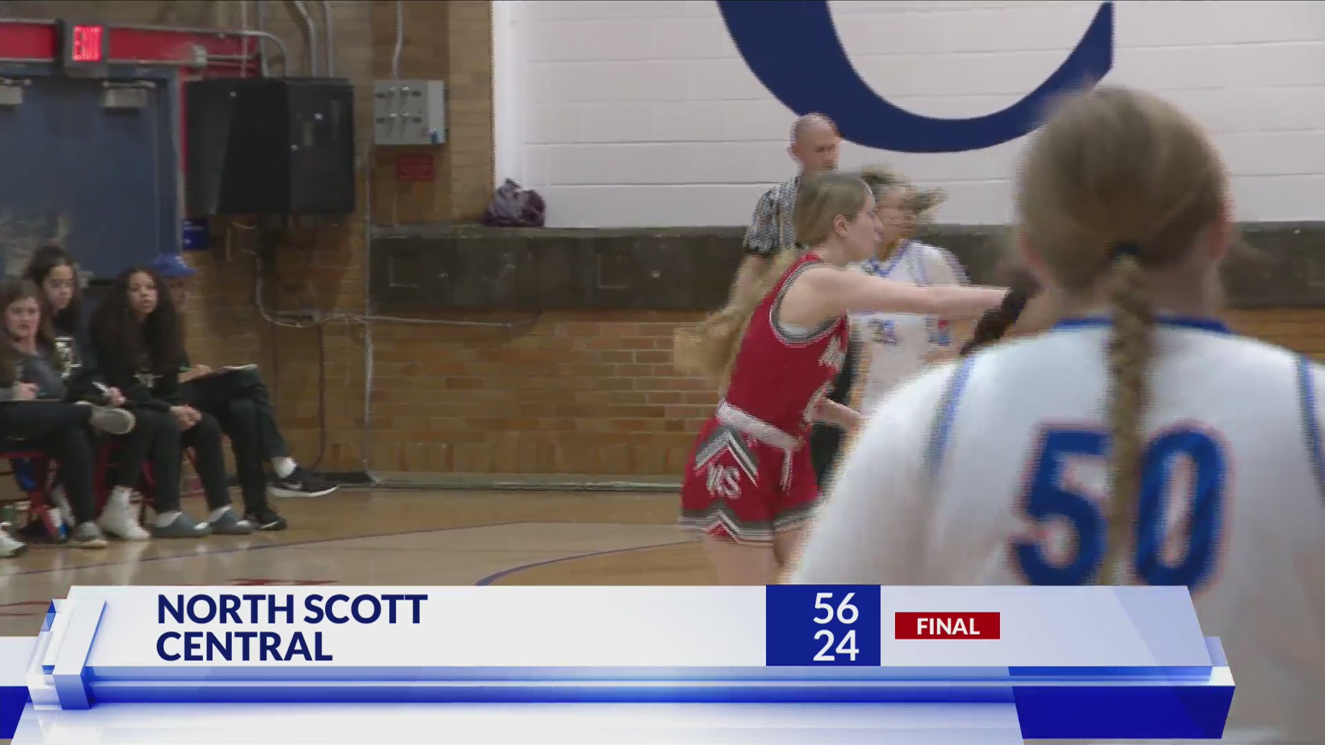 North Scott girls down Central 56-24 – WHBF – OurQuadCities.com