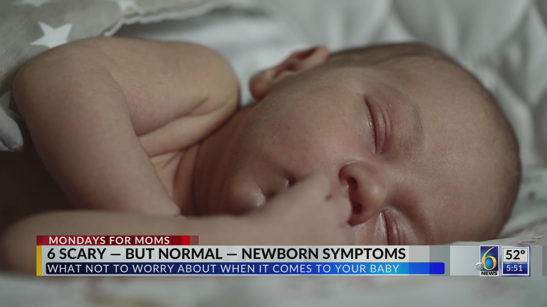 Six Scary but Normal Newborn Baby Symptoms – WLNS 6 News