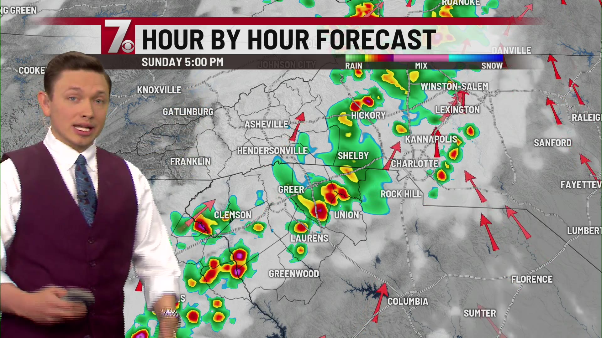 Sunday Forecast – WSPA 7NEWS