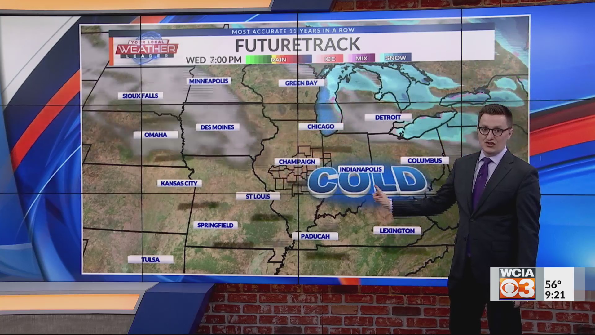 Weather Now: Back-to-back cold fronts coming – WCIA.com
